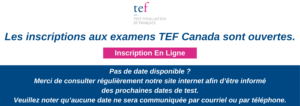 TEF Canada | TEF Canada (Citoyenneté): 6 août | Inscrivez-vous