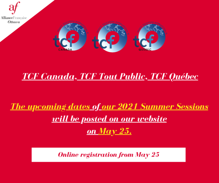TCF CANADA | Alliance Française Ottawa