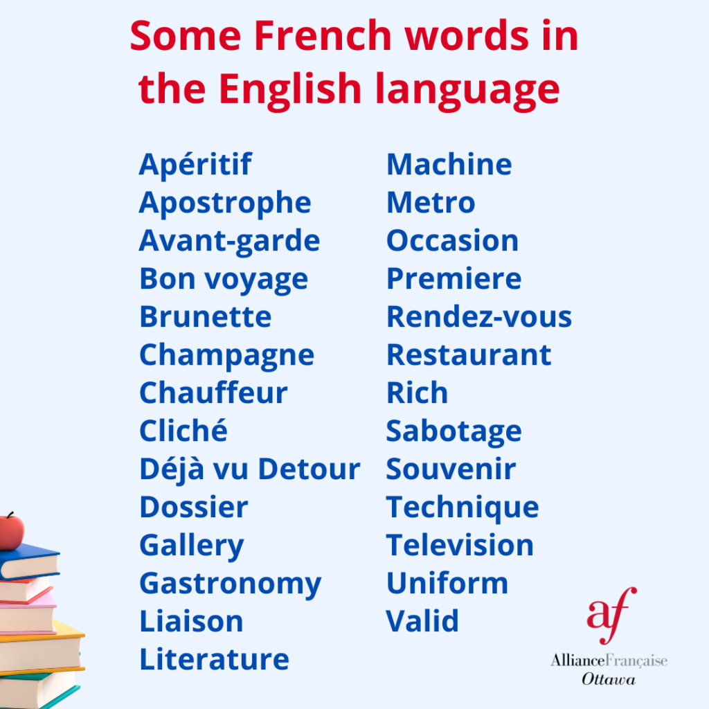French and English are Almost Cousins - Alliance Française Ottawa