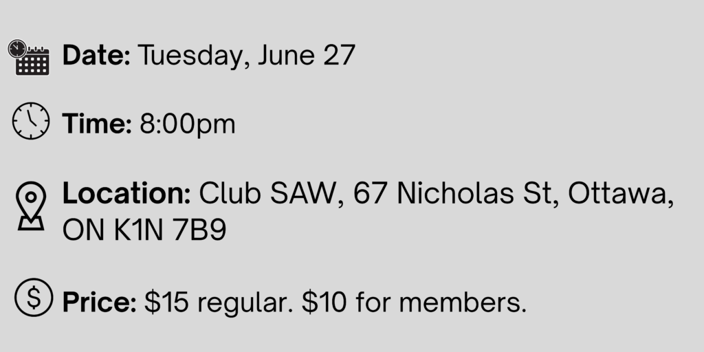 Fête de la musique : Ko Shin Moon’s concert - Alliance Française Ottawa