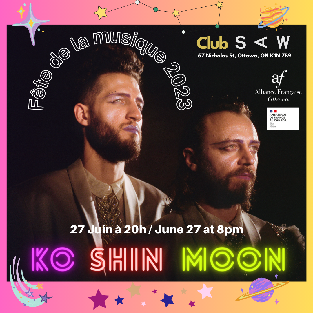 Fête de la musique : Ko Shin Moon’s concert - Alliance Française Ottawa