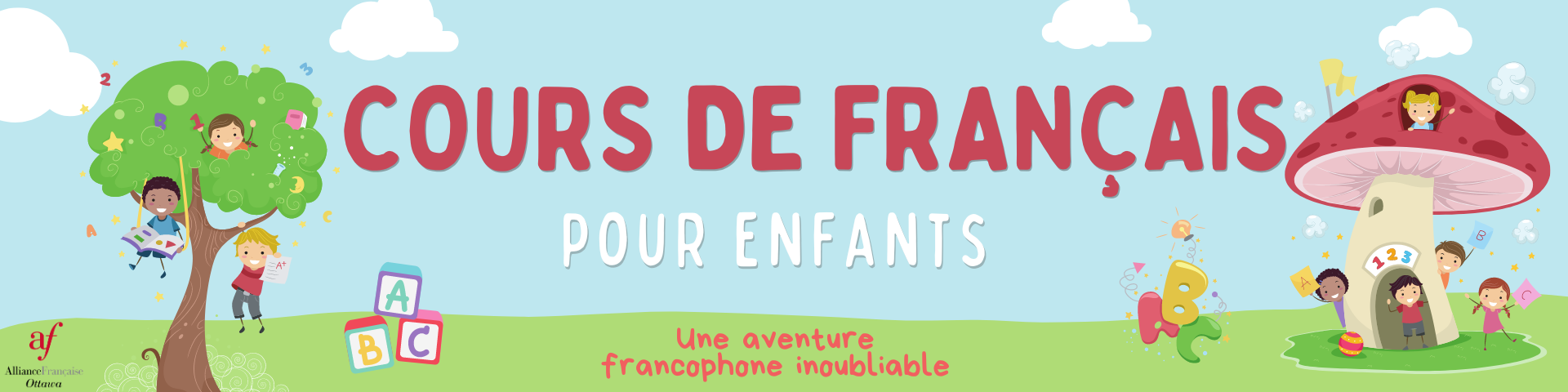 Cours de groupe pour enfants - Alliance Française Ottawa