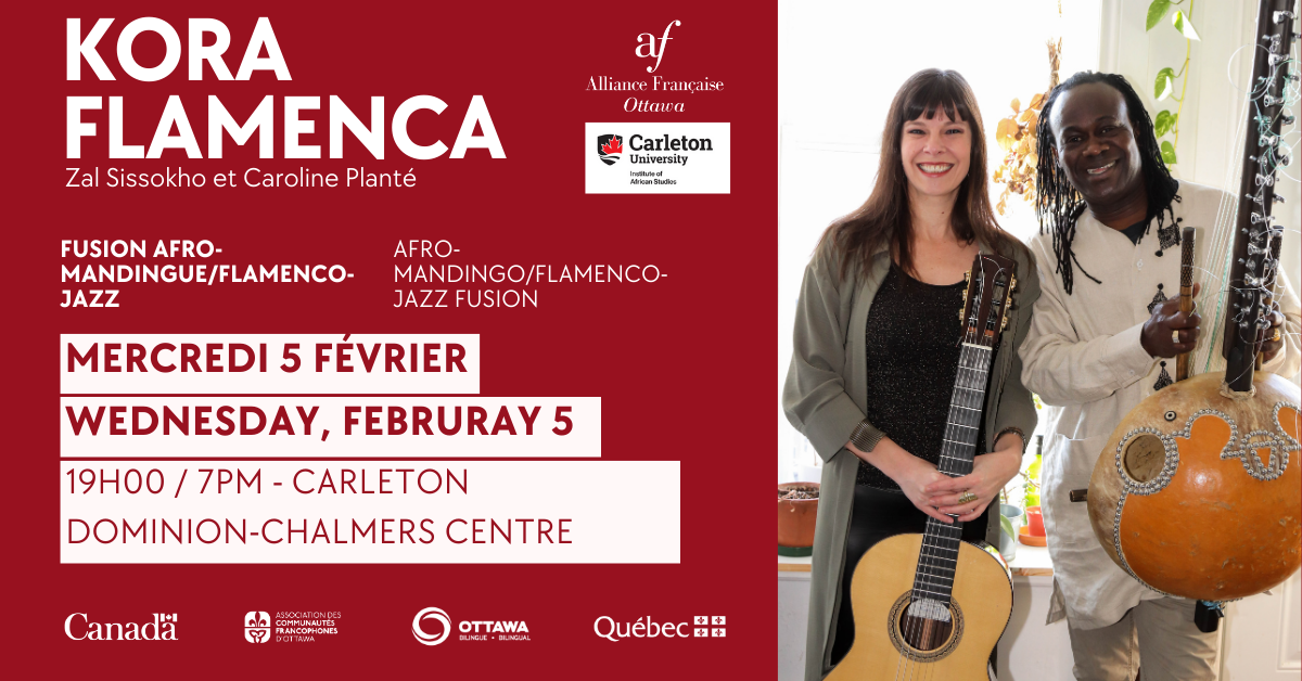 Concert Kora Flamenca - Alliance Française Ottawa